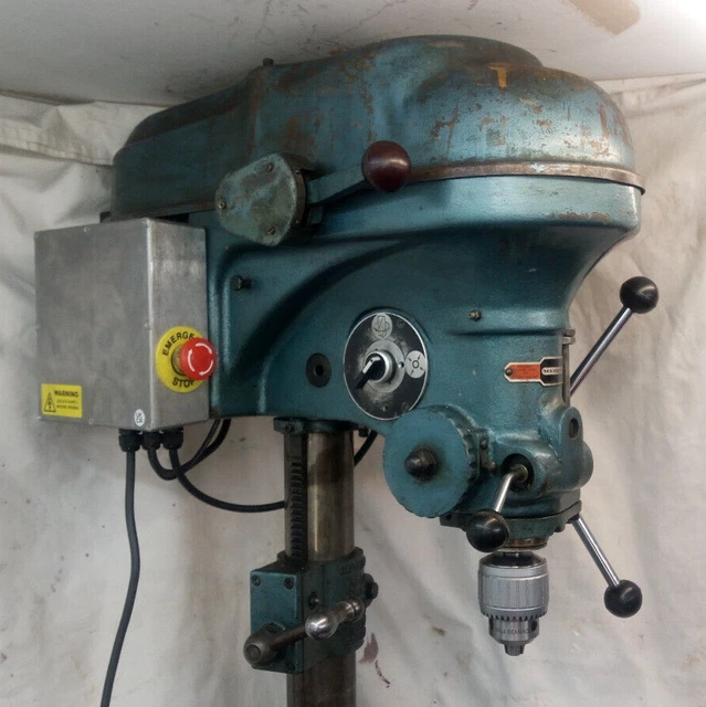 PILLAR DRILL SINGLE Phase Power Switch Control Meddings Kerry Fobco ...