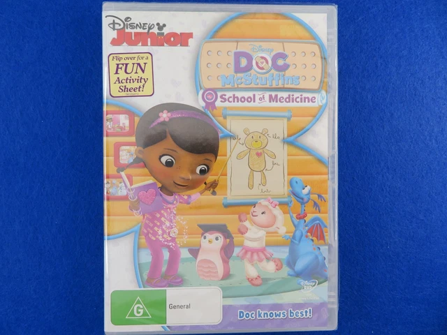 DISNEY DOC MCSTUFFINS School Of Medicine - Brand New - DVD - Region 4 ...