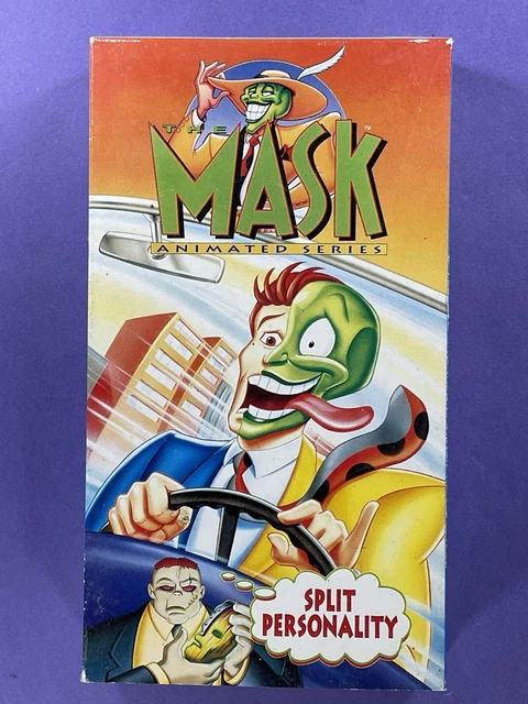 THE MASK ANIMATED Series VHS Video tape Split Personality RARE TV Show ...