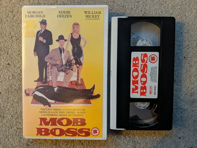 MOB BOSS VHS Video Big Box Ex Rental £9.99 - PicClick UK