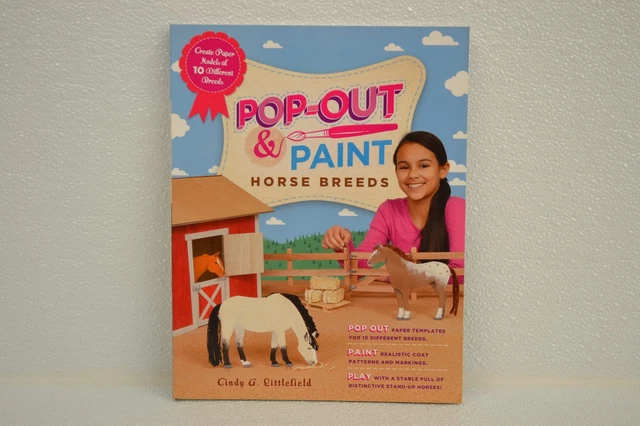 RACES DE CHEVAUX pop-out et peinture : créer des modèles en papier de ...