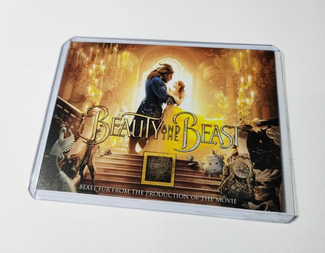 BEAUTY AND THE Beast Fur Movie Prop Mini Display Coa Emma Watson £13.99 ...