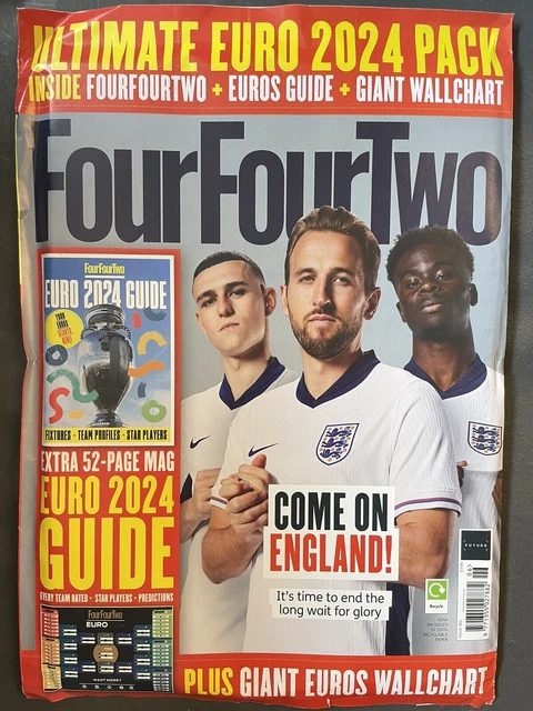 FOUR FOUR TWO Magazine Issue Euro 2024 EUR 15,74 - PicClick IT