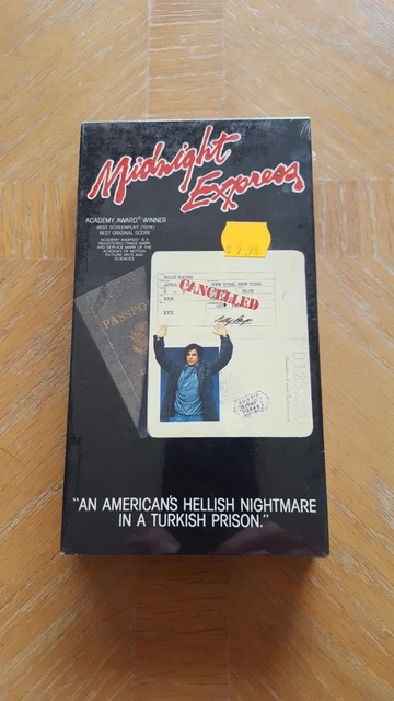 MIDNIGHT EXPRESS VHS Turkish Prison Movie - Brad Davis NEW & SEALED $9. ...