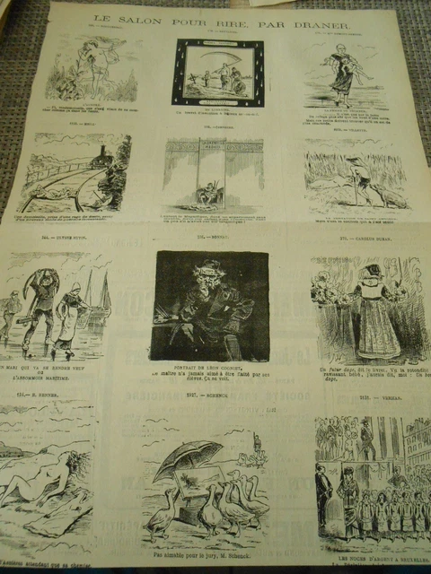 VIGNETTES 19ÈM POMPE Funèvre en Lorraine entre Caricature EUR 3,00 ...