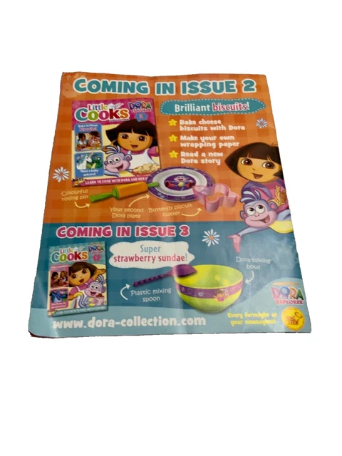 DORA THE EXPLORER little cooks collection magazine Issue 1 £6.00 ...