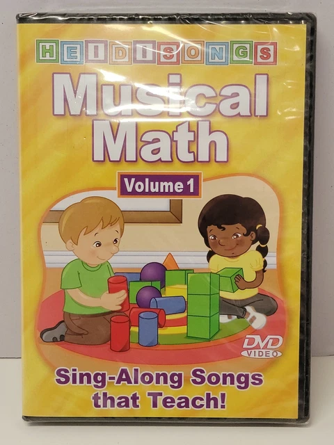 HEIDI SONGS: MUSICAL Math DVD SING ALONG SONGS THAT TEACH BRAND NEW ...