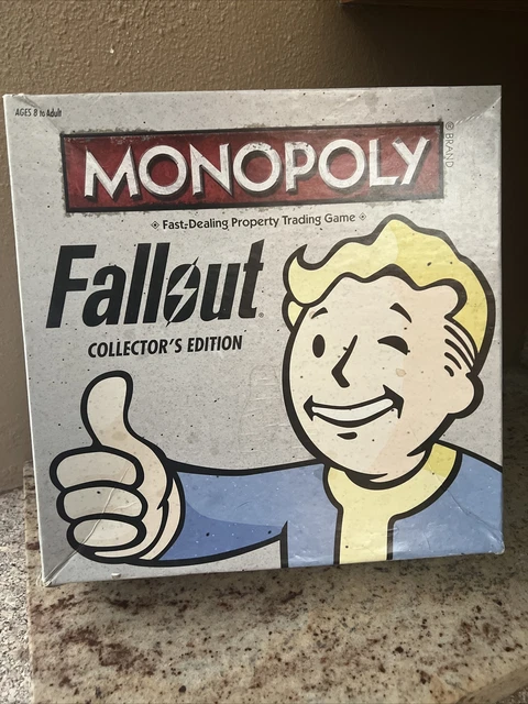 HASBRO FALLOUT MONOPOLY Collector's Edition Board Game- Open Box But ...