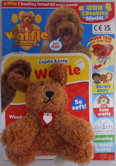 BBC CBEEBIES SPECIAL magazine #194 2025 Waffle the Wonder Dog +Cuddle ...