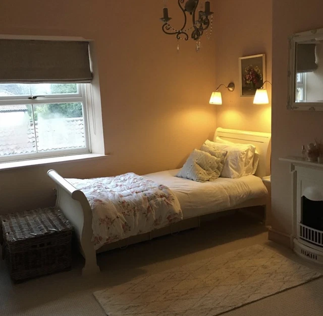 SINGLE SOLID WOODEN bed frame £52.70 - PicClick UK