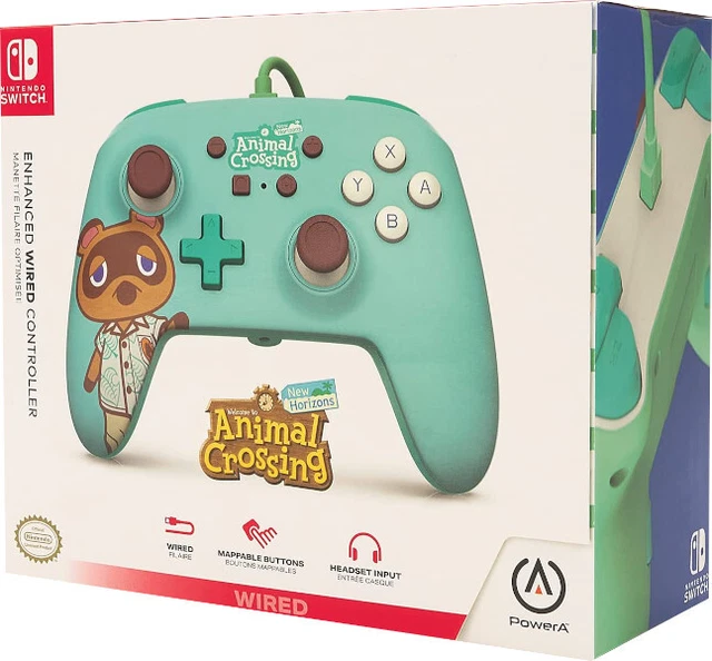 MANDO POWER A Enhanced Wired Controller Animal Crossing Tom Nook EUR 33 ...