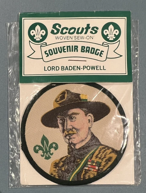 LORD BADEN POWELL souvenir scouts badge £10.00 - PicClick UK