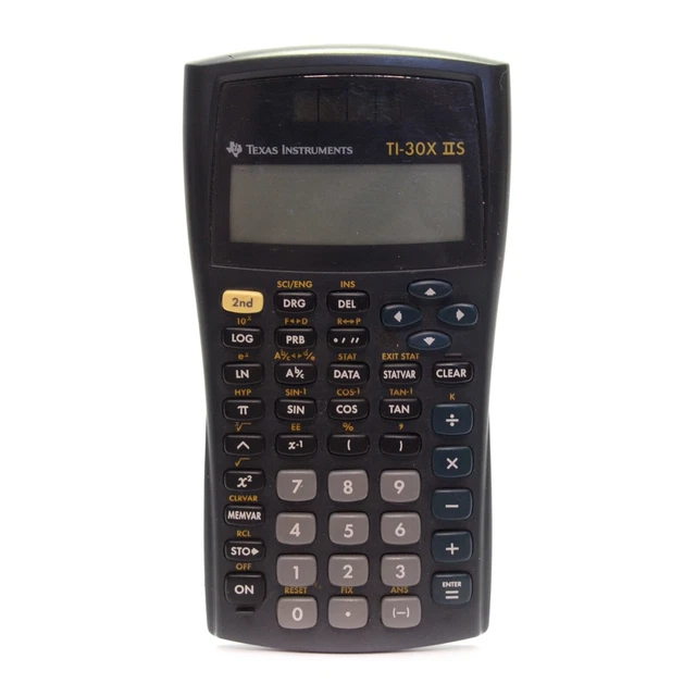 VINTAGE TEXAS INSTRUMENTS TI-30X-IIS Scientific Calculator $8.98 - PicClick