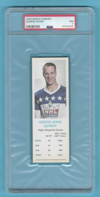 1970-71 DAD'S COOKIES Roy Edwards Detroit Red Wings ! COMME NEUF ! *LOT ...