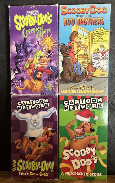 VINTAGE SCOOBY DOO VHS Lot ~ Hannah Barbera | Cartoon Network ~ Video ...