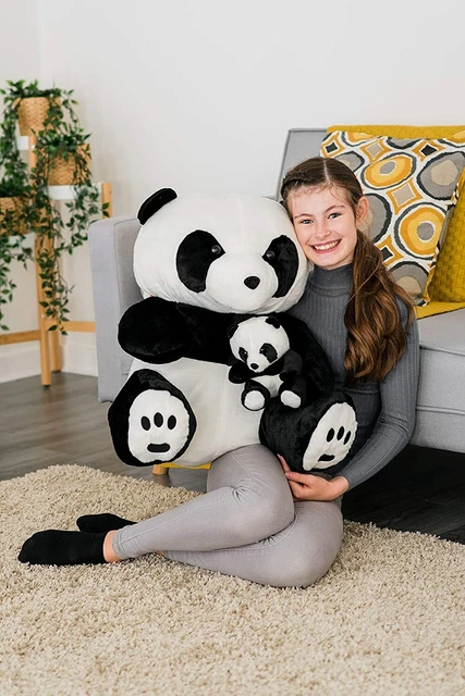 LARGE 70CM PANDA Teddy Bear Cuddly Plush Stuffed Animal Soft Toy Kid ...