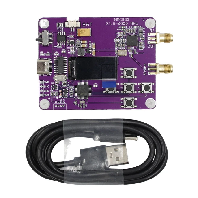 6ghz Rf Signal Generator 23 5mhz 6000mhz Pushbutton Version Oled Display Hmc833 63 09 Picclick Au