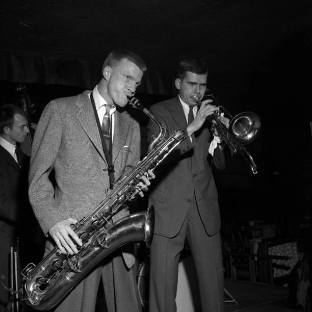 JAZZ BASSIST BILL Crow Trombonist Bob Brookmeyer Etc Jazz Music Old ...