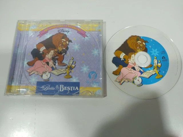 THE BELLA Y La bestia 4 Canciones IN Spanish Walt Disney 1998 - CD $42. ...