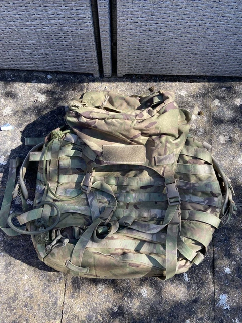 BRITISH ARMY VIRTUS 90L MK3 Bergen MTP Camo Rucksack 90 Litre £65.00 ...