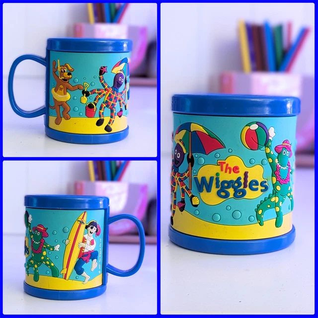 WIGGLES DOROTHY, WAGS, Henry, Feathersword Plastic 3D Drinking Mug Cup ...