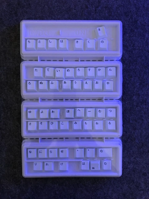 GMK MODERN INK Base + Hiragana keycaps £250.00 - PicClick UK