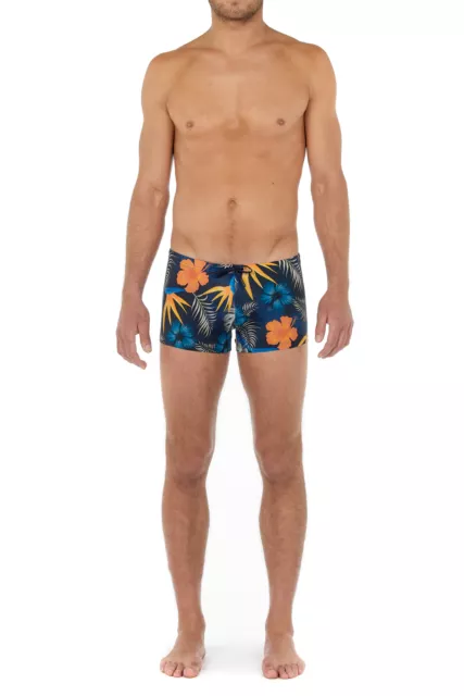 Hom Herren Beach Badehose Swim Pant Tiki Navy Print Größe S Bis Xxl Neu Eur 4995 Picclick De