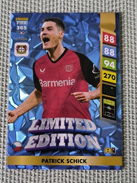 PANINI ADRENALYN XL Fifa 365 2025 Limited Edition Karte • Schick ...