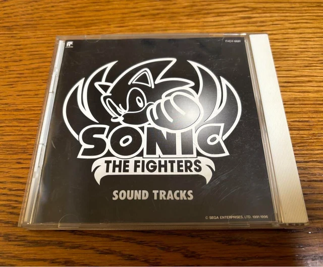 SONIC THE FIGHTERS Soundtrack CD Sonic the Hedgehog SEGA 1996 Game ...