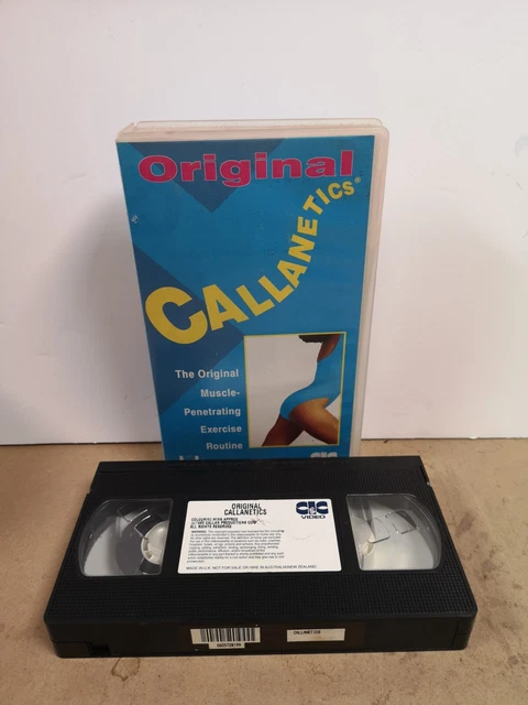 ORIGINAL CALLANETICS - VHS Video - Pal - Video Cassette $4.28 - PicClick