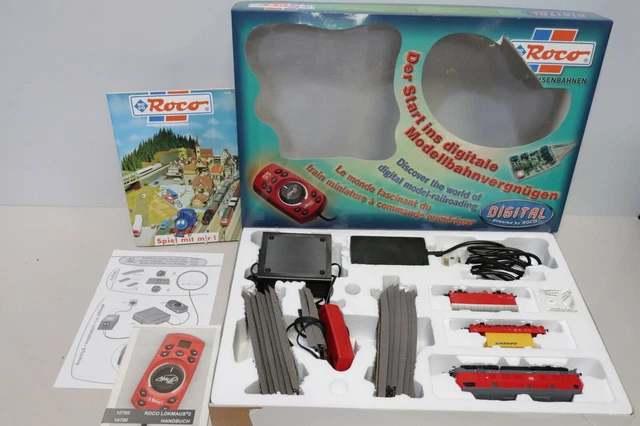 ROCO HO 41220 Digital Starter Train Set Bo-Bo DB Class 215 Diesel Loco ...