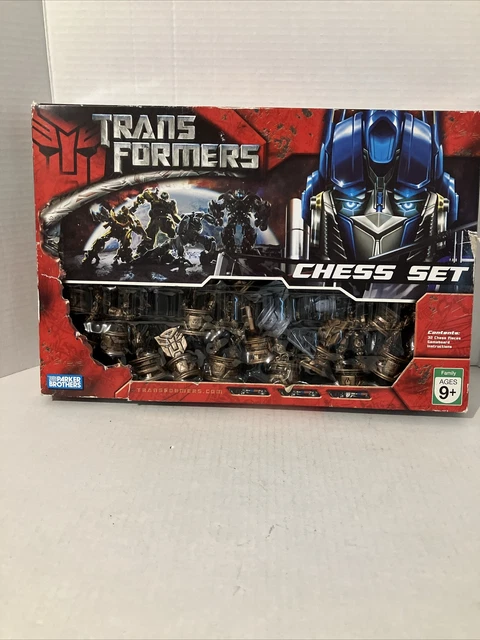 TRANSFORMERS CHESS SET Board Game Parker Bros Hasbro 2007 £18.24 ...