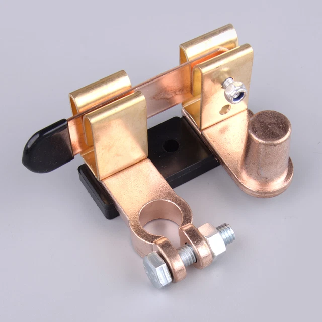 Heavy Duty Car Battery Disconnect Isolator Cut Off Switch Top Side Post