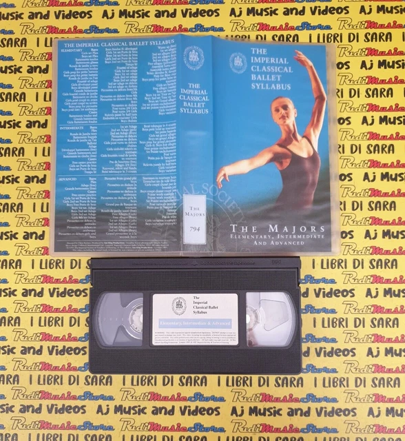 VHS FILM THE IMPERIAL CLASSICAL BALLET SYLLABUS THE MAJORS 1995 SUN ...