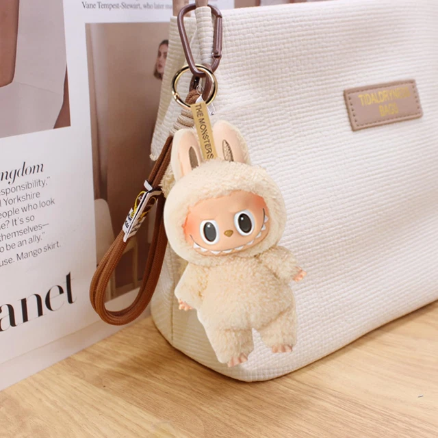 LABUBU, LABUBU KEYCHAIN, Labubu Puppets, Hanging Card Plush Vinyl Plush ...