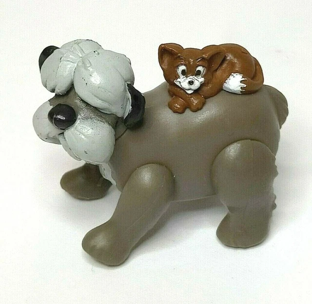 VTG 90S DISNEY 101 Dalmatians Colonel Dog Sergeant Tibbs Cat Toy Figure ...