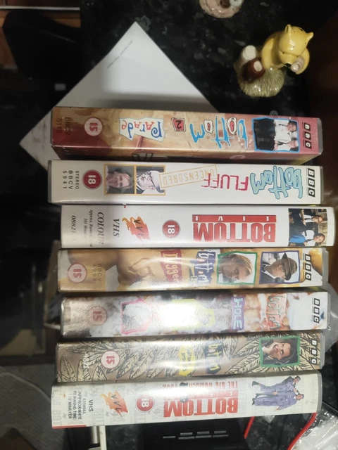 7 X BBC Bottom VHS Video £9.04 - PicClick UK