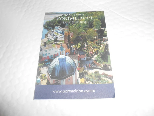 PORTMEIRION 2022 FOLD-OUT Map and Guide setting of The Prisoner £0.99 ...