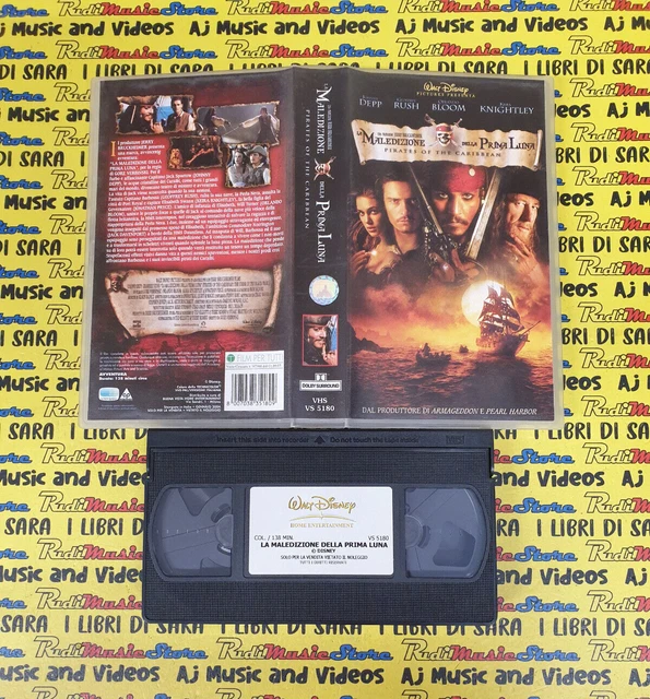 2004 DISNEY(F100) VHS* PIRATES OF THE CARIBIANS THE CURSE OF THE FIRST ...