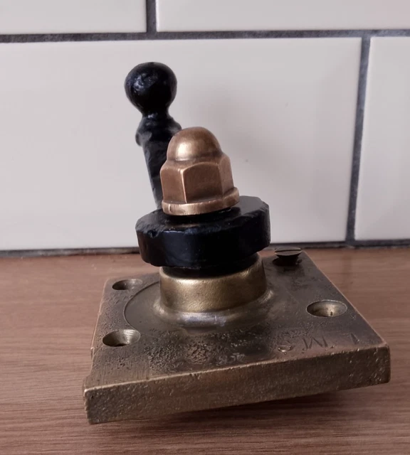 LMS RAILWAY SMALL control lever fwd/reverse possibly yard loco 1923/ ...