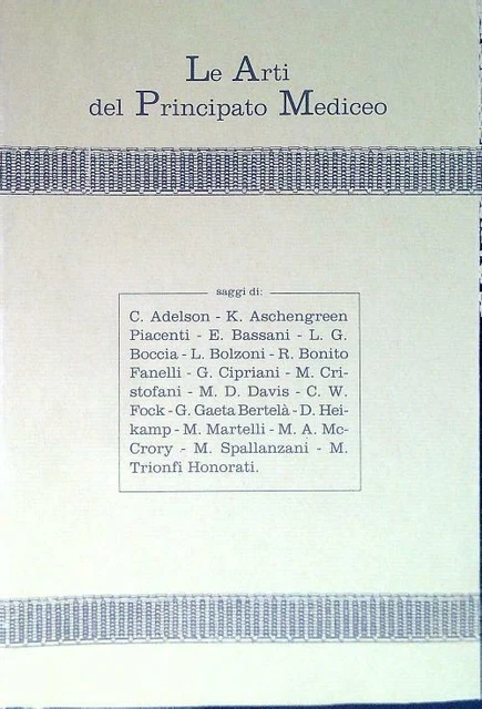 LE ARTI DEL Principato Mediceo Aa.vv. S.p.e.s Studio Per Edizioni ...