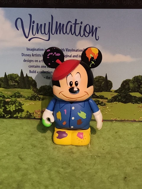 DISNEY VINYLMATION 3& Park Set 1 Festival Of Masters Variant Paint ...