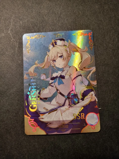 BARBARA GENSHIN IMPACT -Goddess Story - Ssr - Ns-2M02-010 -Holo Card -Sexy Waifu EUR 15,00 ...