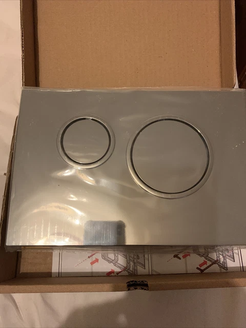 FLUIDMASTER T-SERIES WC Toilet Cistern Dual Flush Plate P47 Circle ...