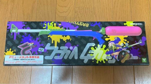 NINTENDO SPLATOON 2 Splat Charger Scope Neon Pink Water Gun SPT-611PK £ ...