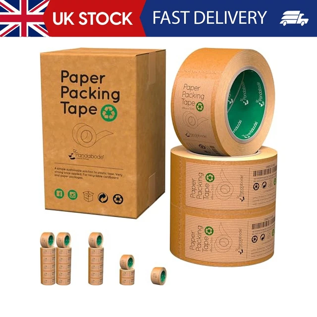 KRAFT PAPER PACKING Tape 48mm x 50m | Brown Paper Tape for Strong ...