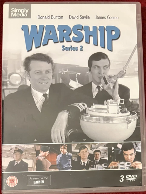 WARSHIP SERIES 2 DVD David Savile, Donald Burton, Graeme Eton, James ...