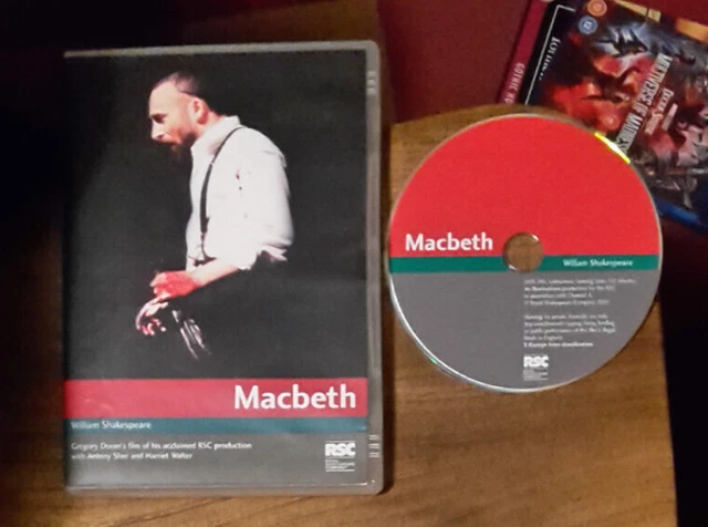 ROYAL SHAKESPEARE COMPANY Macbeth (Gregory Doran) DVD £7.99 - PicClick UK