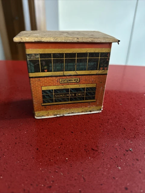 VINTAGE METTOY JOYTOWN Model Railway Signalmans Signal Box O Gauge £19. ...