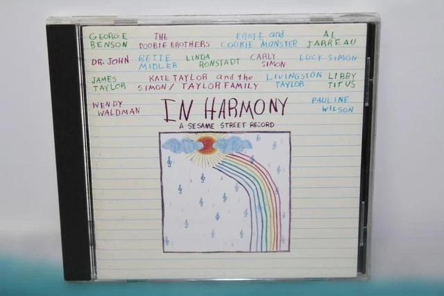 SESAME STREET IN Harmony Carly Simon CD Children's Music 1980 ...